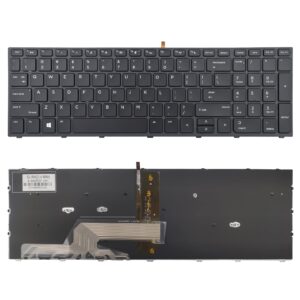 tlbtek backlight keyboard replacement compatible with hp probook 450 g5 455 g5 470 g5 series laptop l01028-001 l01027-001