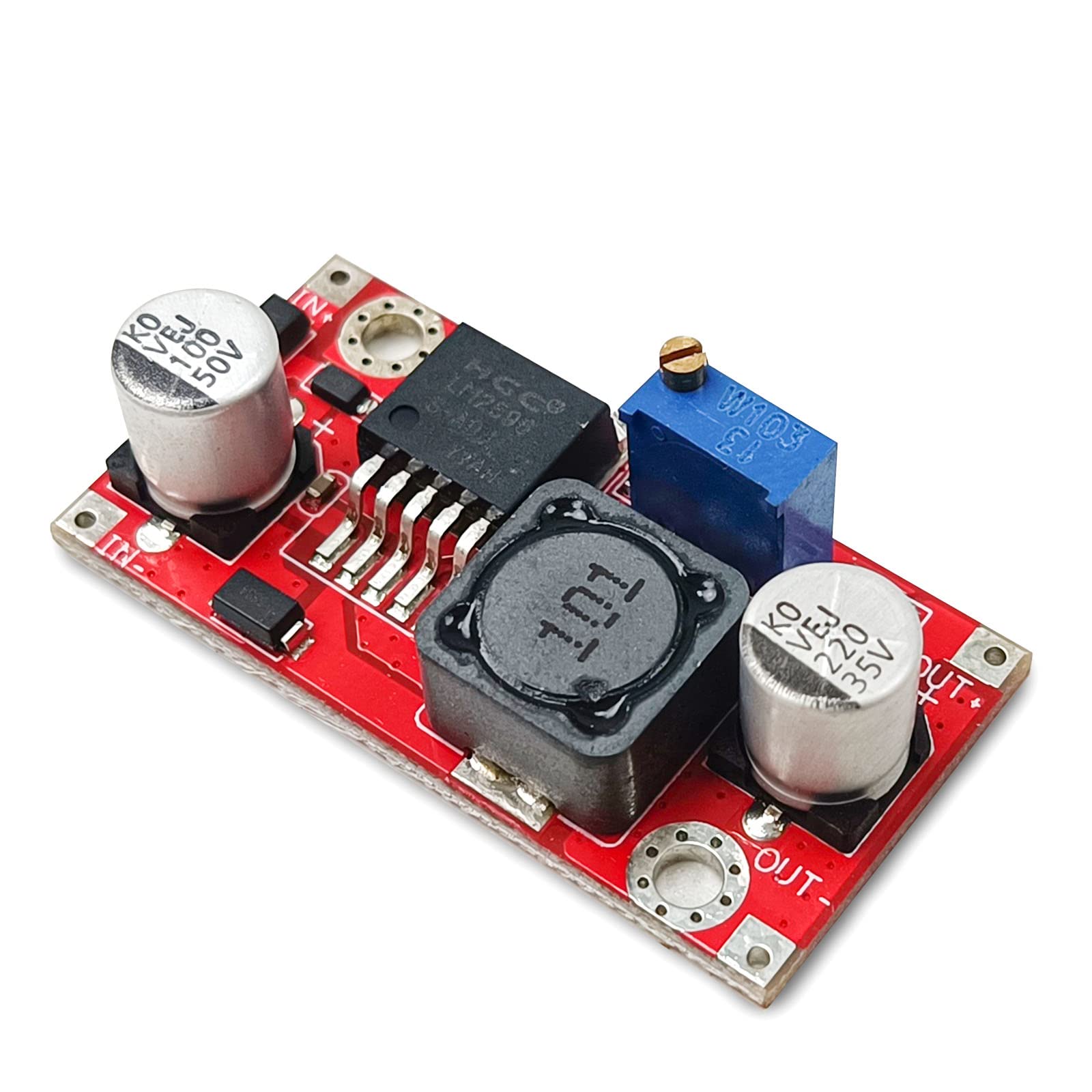 Stemspace DC to DC 5-40V to 1.5-36V Buck Converter Step Down Module High Efficiency Voltage Regulator Module-PM96