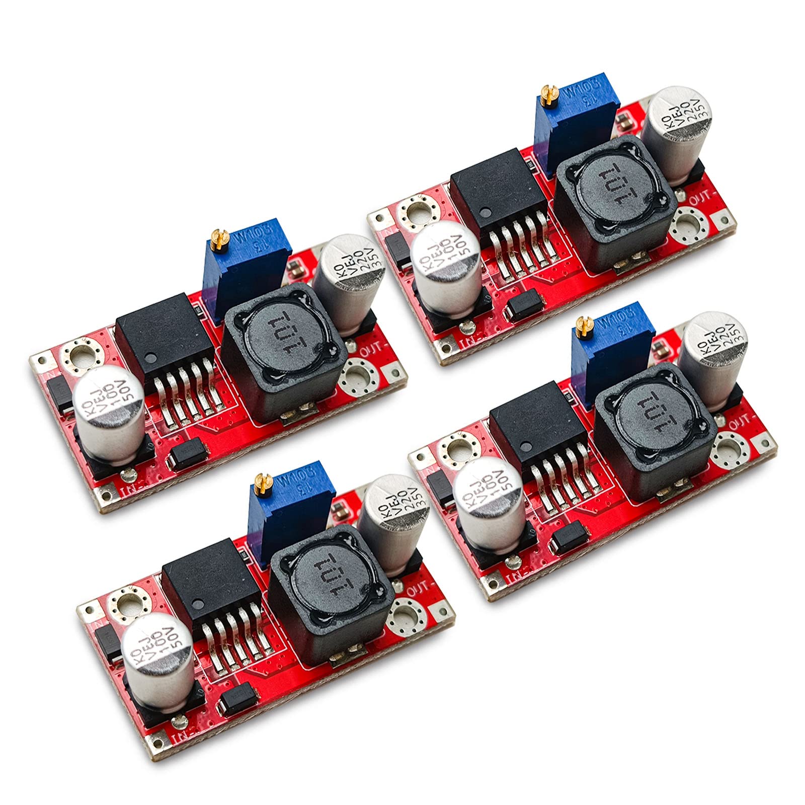 Stemspace DC to DC 5-40V to 1.5-36V Buck Converter Step Down Module High Efficiency Voltage Regulator Module-PM96