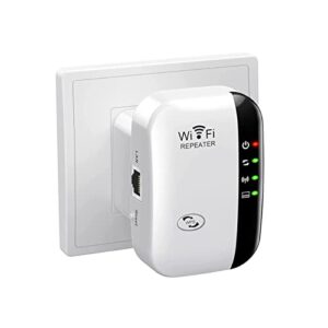 2023 wifi extender,wifi signal booster covers up to 3000 sq.ft and 27 devices, wifi repeaters and signal amplifier with ethernet port, alexa compatible, 1-tap setup