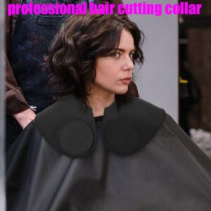 XDONEF Hair Cutting Guide Collar Silicone Waterproof Cutting Cape for Hair Stylist Hair Cutting Mat for Shoulders Hair Cut Mat with Guidelines Weighted Neck Wrap for Salon Home Large