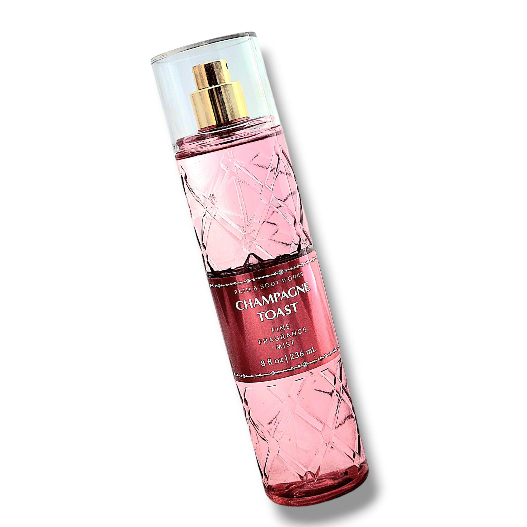 Bath & Body Works Champagne Toast Fine Fragrance Body Mist Spray 8 Ounce (Champagne Toast), 8 Fl Oz (Pack of 1), 8.0 Fl Oz