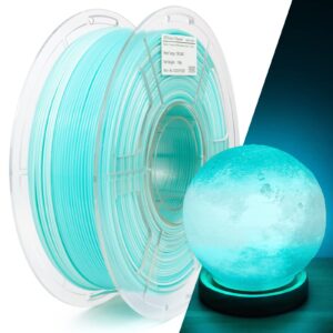 iemai petg filament 1.75mm, high-speed 3d printer filament for 30-600mm/s fast printing, color change blue & white gradient filament, translucent petg filament 1kg(2.2lbs) spool