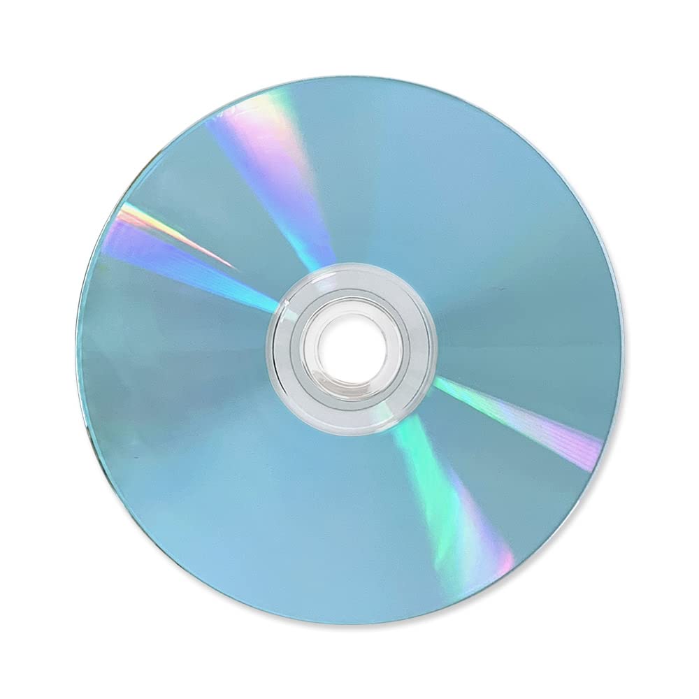 Optical Quantum Digital Audio Music 700MB 52x Blue AZO CD-R White Inkjet Printable, 100 Discs