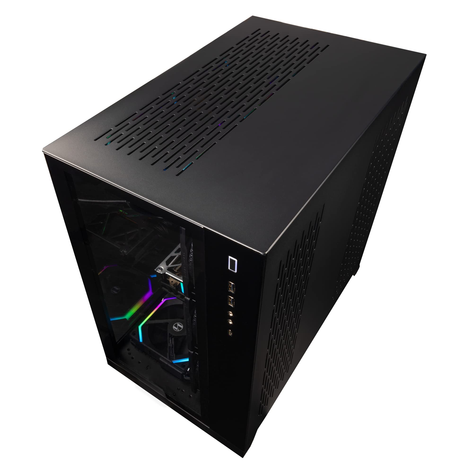 Velztorm Orix Gaming Desktop PC (Intel i9-12900K 16-Core, GeForce RTX 4090 24GB, 32GB DDR5 4800MHz RAM, 512GB PCIe SSD + 2TB HDD (3.5), WiFi, USB 3.2, HDMI, Display Port, Win 11 Home)