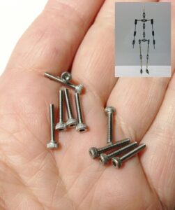 m00323-fs m2 hex socket screws pack of 10 m2x10mm m2 10 mm hex bolts middle joint screws morezmore