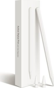 wireless charging pencil for ipad with and tilt sensitive, palm rejection, ipad pencil 2nd generation compatible with ipad pro 11 inch 1/2/3/4, ipad pro 12.9 inch 3/4/5/6, ipad air 4/5, ipad mini 6