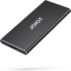 joiot 500gb external ssd, compatible with ps4 xbox one windows mac, up to 500mb/s,usb 3.1 external solid state drive, black