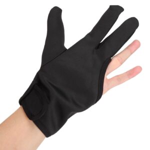 zjchao heat resistant gloves for hair styling, 2pcs 3 finger barber glove insulated hair styling heat protector glove mittens gloves hairdressing tools for hair curling perming