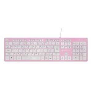 cougar cgr-wrxmi-vap gaming keyboard, vantar ax pink, wired, scissor switch, aluminum frame, 2 adjustable angle, anti-ghost, rgb, japanese layout, pink