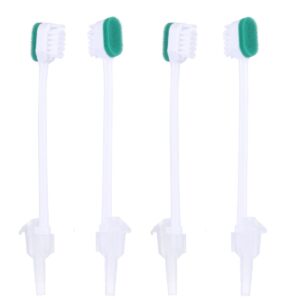 wellgler disposable suction toothbrush suction swab (25pack)