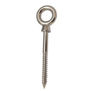 1 PC 5/16" x 3-3/16" Stainless Steel SS 316 Screw Lag Eye Bolt