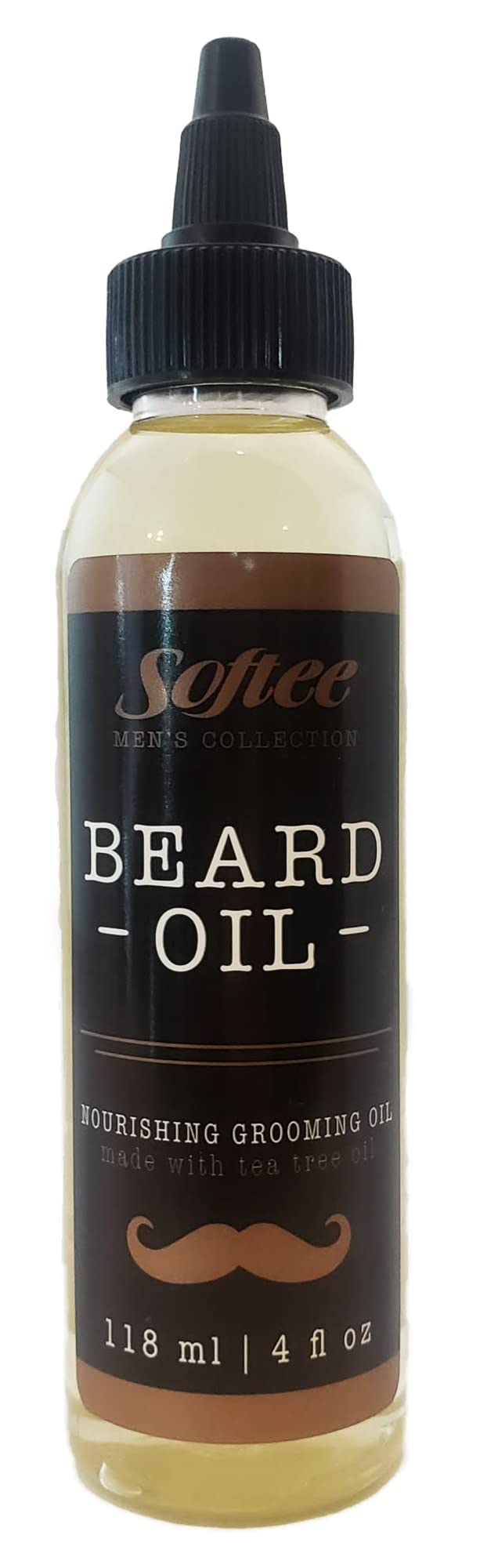 Softee Beard Oil -Tea Tree & Cedarwood - 4 fl oz (Pack of 2)