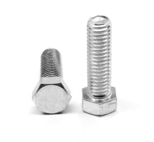 m12 x 1.25 x 20 mm (ft) extra fine thread din 961 class 10.9 hex cap screw (bolt) alloy steel zinc plated pk 600