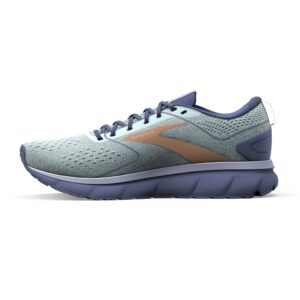 Brooks Women's Transmit 3 Running Shoe - Spa Blue/Neo Pink/Copper - 7.5 Medium