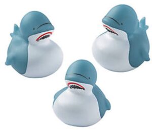 shark rubber ducks | 12 pack | party supplies