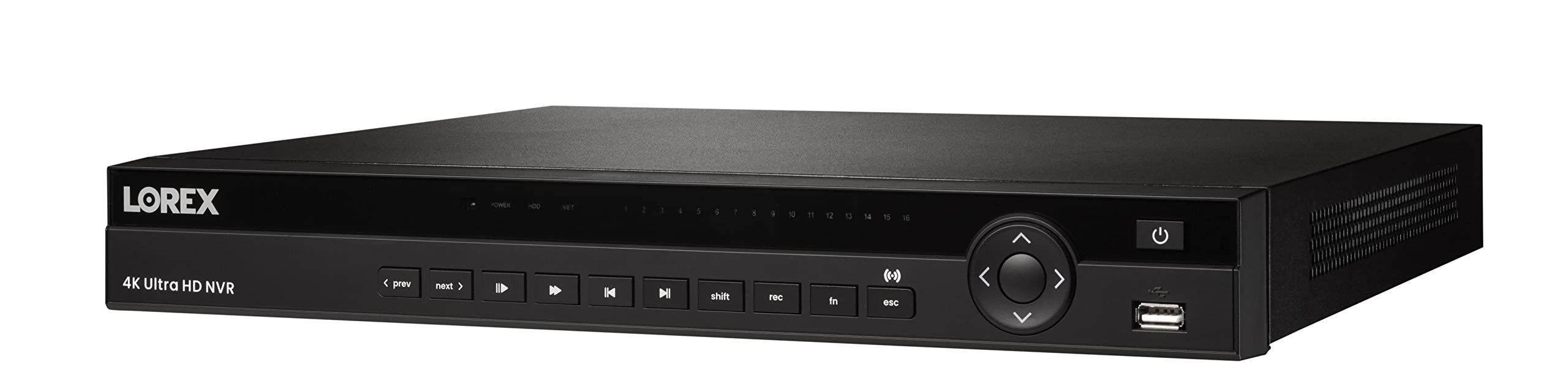 Lorex N883A64B 16-Channel 4K Pro Series 4TB Network Video Recorder