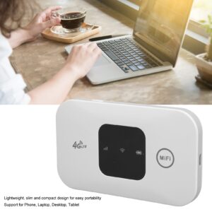 H5577 Unlocked 4G LTE Modem Router with SIM Card Slot, 150Mbps High Speed Hotspot Device, Mini Mobile Hotspot for Travel Vacation Rentals Camping Gathering