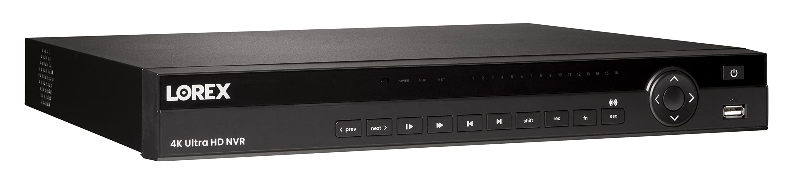 Lorex N883A64B 16-Channel 4K Pro Series 4TB Network Video Recorder