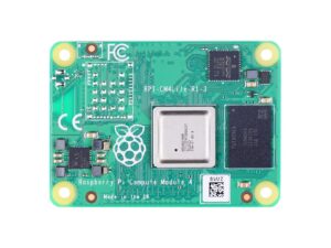 raspberry pi compute module 4-2gb ram emmc 0gb (lite) single board (cm4002000) 64-bit 1.5ghz quad-core processor bluetooth 5.0 no wi-fi for networked ai core and more (raspberry pi official genuine)