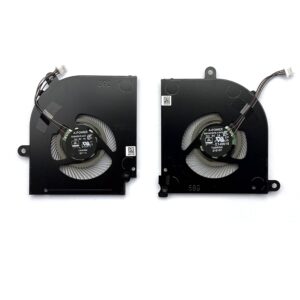 bestpart new cpu+gpu cooling fan replacement for msi stealth 15m ms-1562 ms-1563 bs5405hs-u4w bs5405hs-u4x dc5v 1a dual fans