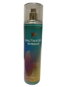 bath and body works saltwater breeze fine fragrance mist 8 fluid ounce (2022 limited edition)