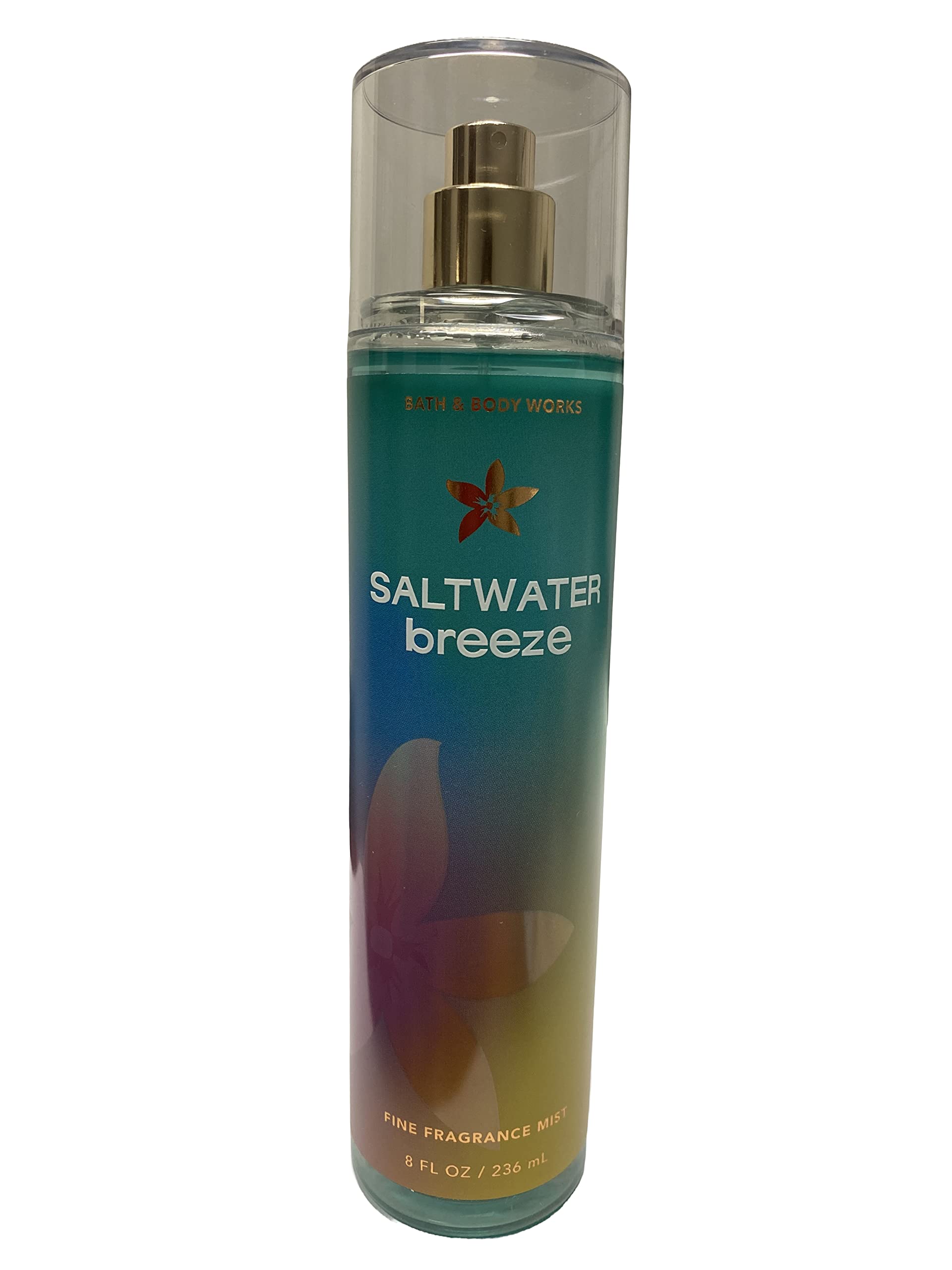 Bath and Body Works Saltwater Breeze Fine Fragrance Mist 8 Fluid Ounce (2022 Limited Edition)