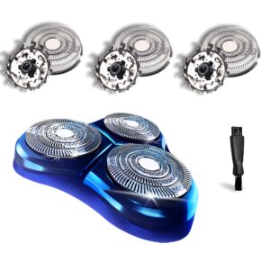 hq9 replacement shaver heads compatible for philips norelco hq9 speedxl, replacement heads for series 8140xl 8150xl 8160xl 8170xl 8100 series, 8200 series, 9100 series, and pt/at900