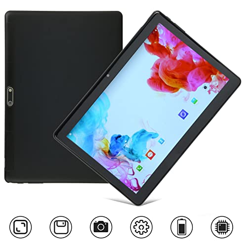 10.1 Inch Tablet, Tablet with 1280 X 800 Resolution 100240V Three Card Slots Octa Core RAM 4GB ROM 64GB for Work (US Plug)