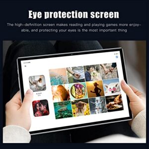 10.1 Inch Tablet, 100240V Octa Core 6GB RAM 128GB ROM 2.4G 5G Dual Band 1960x1080 IPS Tablet PC 8000mAh for 12.0 (US Plug)