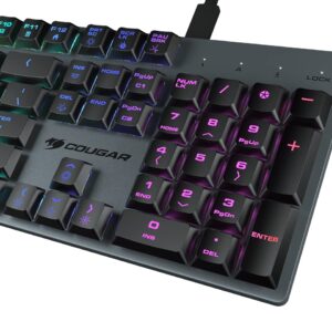 COUGAR LUXLIM Extreme Low Profile Optical-Mechanical Gaming Keyboard