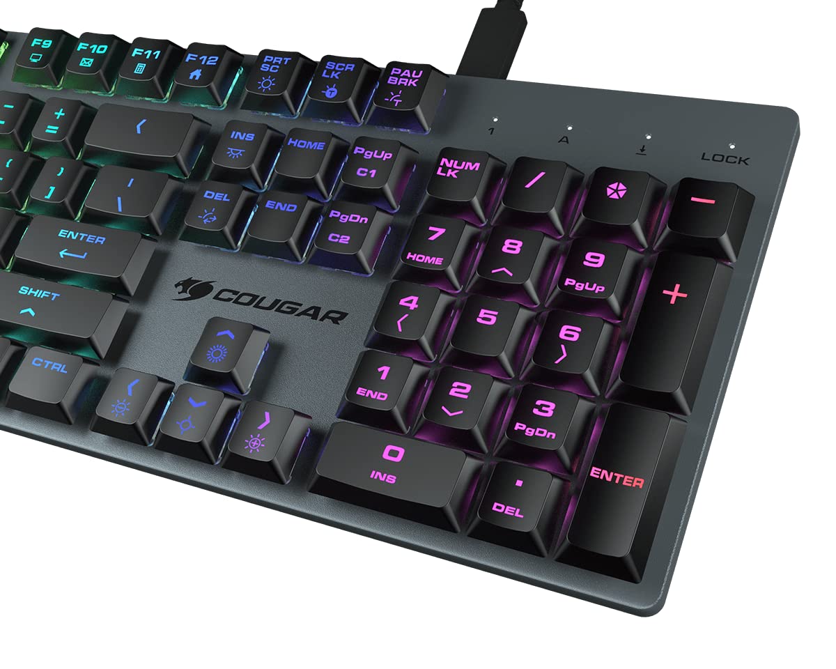 COUGAR LUXLIM Extreme Low Profile Optical-Mechanical Gaming Keyboard