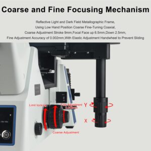 KOPPACE 174X-1745X Light-Dark Field Inverted Electron Microscope 18 Million Pixels Polarization Observation