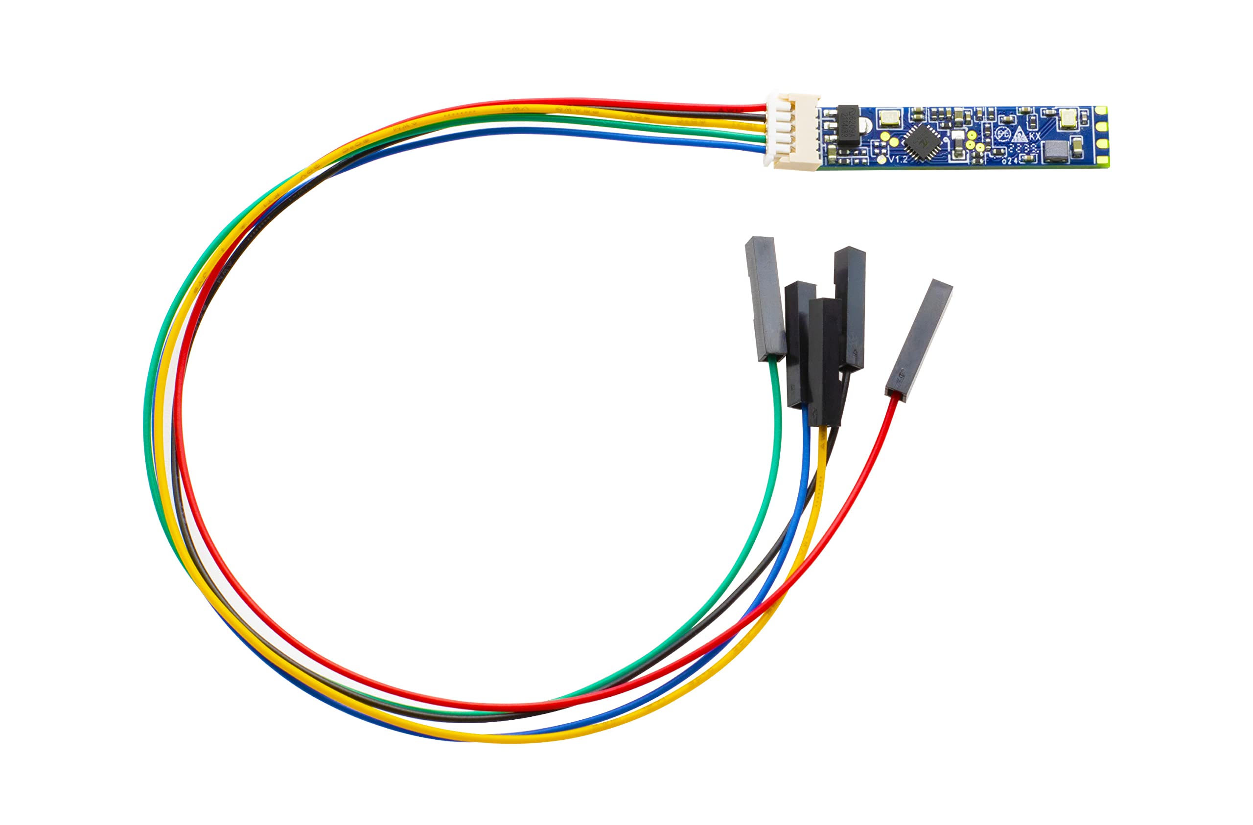 XICOOLEE Microwave Radar Sensor Module LD2410, 24GHz ISM Band, Human Presence Motion Sensing Module, Non-Contact Monitoring Detector, Horizontal Connect, with Bluetooth, Support GPIO and UART Output