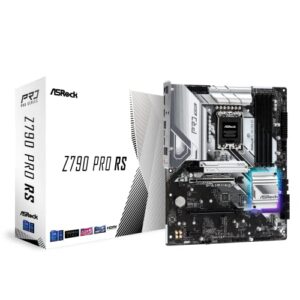 asrock z790 pro rs intel z790 series cpu (lga1700) ddr5 memory compatible z790 atx motherboard