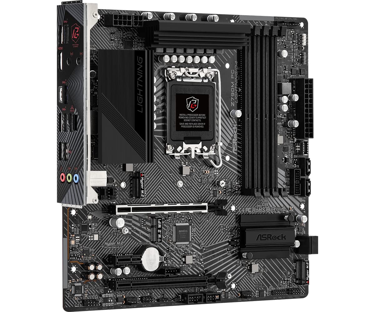 AsRock MB ASROCK | Z790M PG Lightning/D4 Motherboard