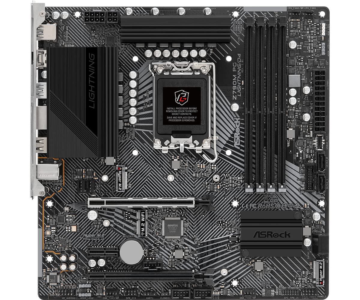 AsRock MB ASROCK | Z790M PG Lightning/D4 Motherboard