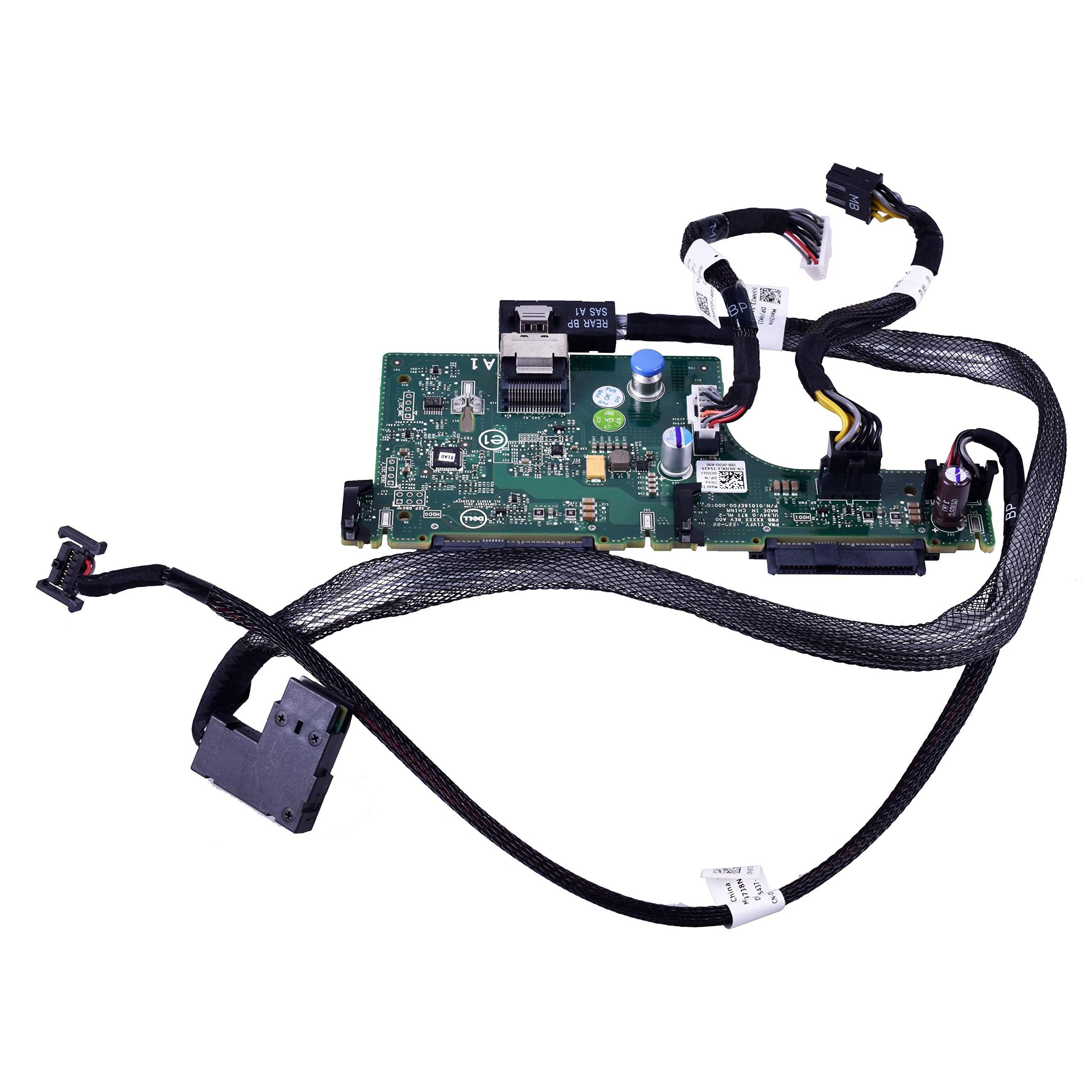 2X 2.5'' SFF HDD Backplane Kit Compatible with Dell PowerEdge R720XD 3.5" HDD x 12Bay LFF Chassis Not 2.5" x 24Bay 0JDG3