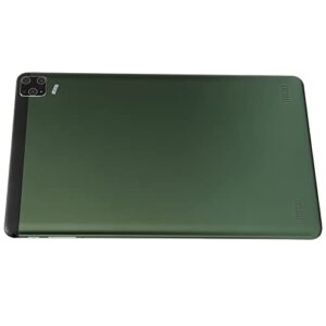 SWOQ 10 inch Tablet, 1920x1200 IPS Green Tablet for Office for Home (US Plug)