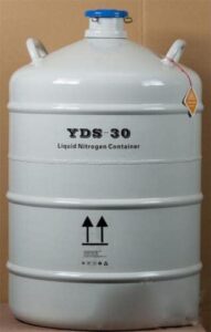 30l cryogenic container liquid nitrogen ln2 tank with protective sleeve