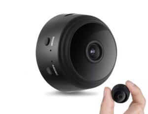 new mini hidden wireless wifi camera hd 1080p home and office security cameras with audio and video by fdm live feed covert baby nanny cam with cell phone app with night vision and motion detection