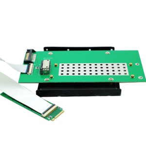 sintech m.2 nvme m-key adapter card,compatible with intel edsff e1.s 1u short ruler ssd