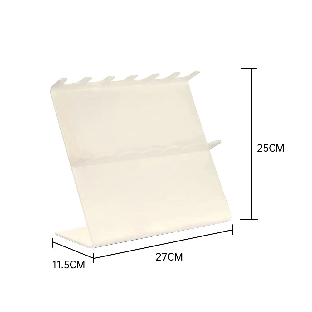 2pcs Pipettor Stand，Laboratory Pipette Stand ，Plastic Pipette Rack Hold up to 6 Pipettors (Doesn't Include Pipettors)