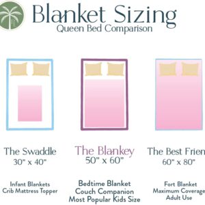 Personalized Princess Blanket for Girls - Ships Next Day, USA Made, Warm, Cozy, Soft Throw for Travel - Pink Room Decor - Plush Fleece or Sherpa Blanket with Custom Name (Fleece - 50x60)