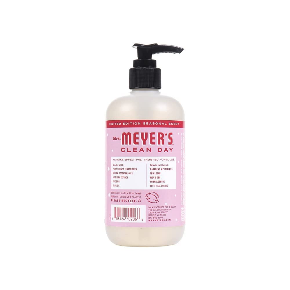 MRS. MEYER'S CLEAN DAY hand soap Scent Variety Pack, (Peppermint + Iowa Pine + Orange Clove)