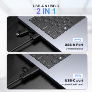 HOPDAY 4-Port USB Hub, USB 3.0 Hub, Ultra-Slim USB Splitter for MacBook Pro/Air, Multiport Adapter 5Gbps Data Hub for iMac Pro,Xbox,Ps4,Dell, HP, Surface Pro,Notebook PC,Tesla Model 3,Mobile HDD