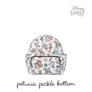 Petunia Pickle Bottom Mini Backpack | Diaper Bag Backpack for Parents | Stylish Bag and Organizer | Comfortable, Spacious, and Sleek Backpack for On The Go Moms and Dads| Disney & Pixar Playday