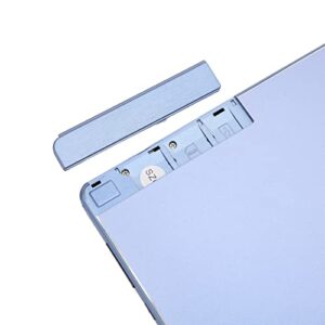 10.0 Inch Tablet 2.4G 5G WiFi Tablet with 6GB RAM 256GB ROM, 128GB Expand, 3 Card Slots, USB C Charging GPS Bluetooth IPS HD Touch Screen Computer Tablet Front 5MP Rear 8MP for Android 10(Blue)