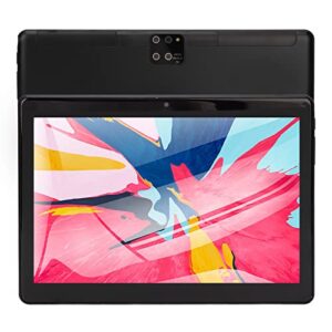 lbec 10.1 inch tablet, black 6gb 128gb 100240v front 8mp rear 16mp tablet pc for 10.0 for reading (us plug)