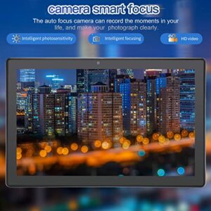 10.0 Inch Tablet 2.4G 5G WiFi Tablet with 6GB RAM 256GB ROM, 128GB Expand, 3 Card Slots, USB C Charging GPS Bluetooth IPS HD Touch Screen Computer Tablet Front 5MP Rear 8MP for Android 10(Blue)